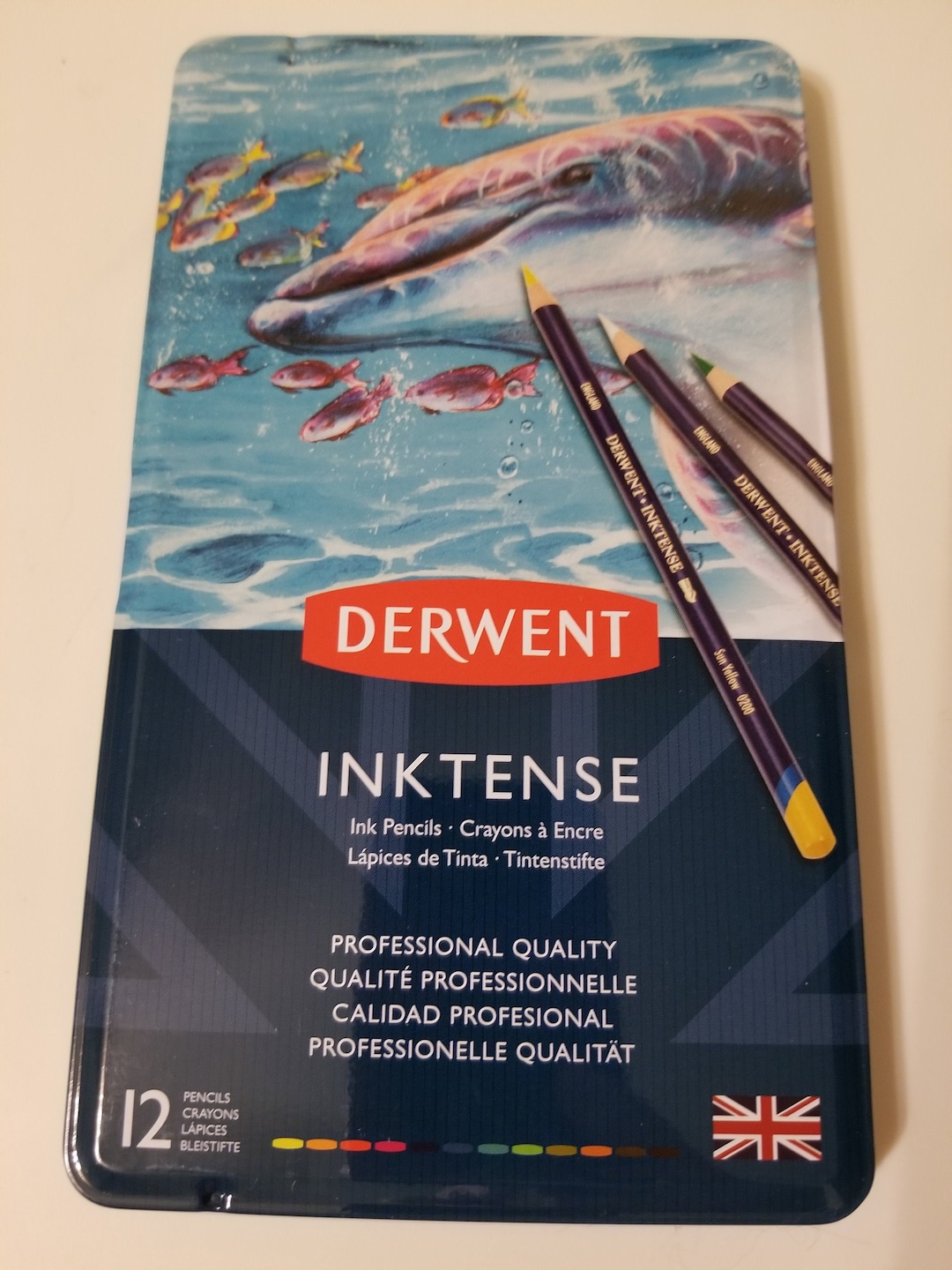 Derwent Inktense, Set 12 Pencils - Etsy