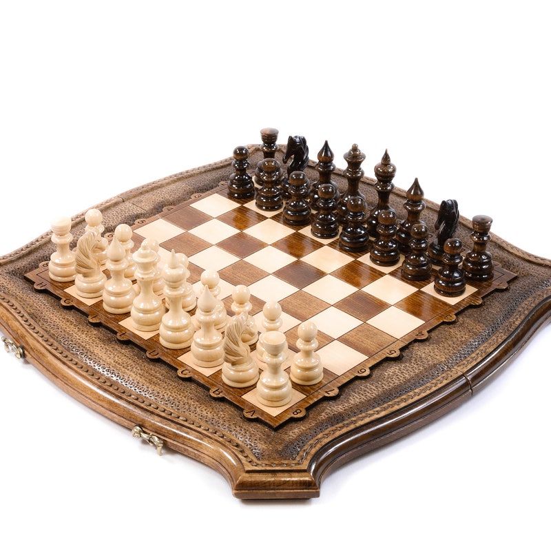 Chess Outline - Etsy