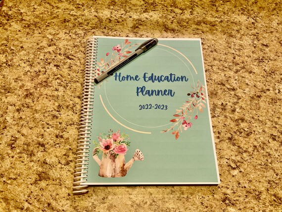 Printable PDF Home Education Planner homeschool Calendar - Etsy