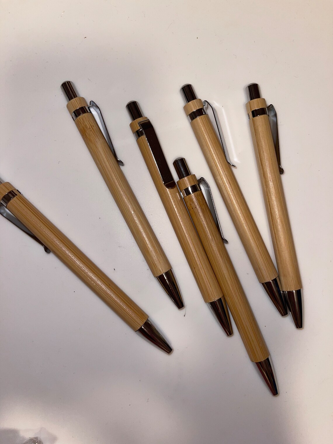 Engraved Bamboo Pen Personalized Pens Stationery Bamboo - Etsy