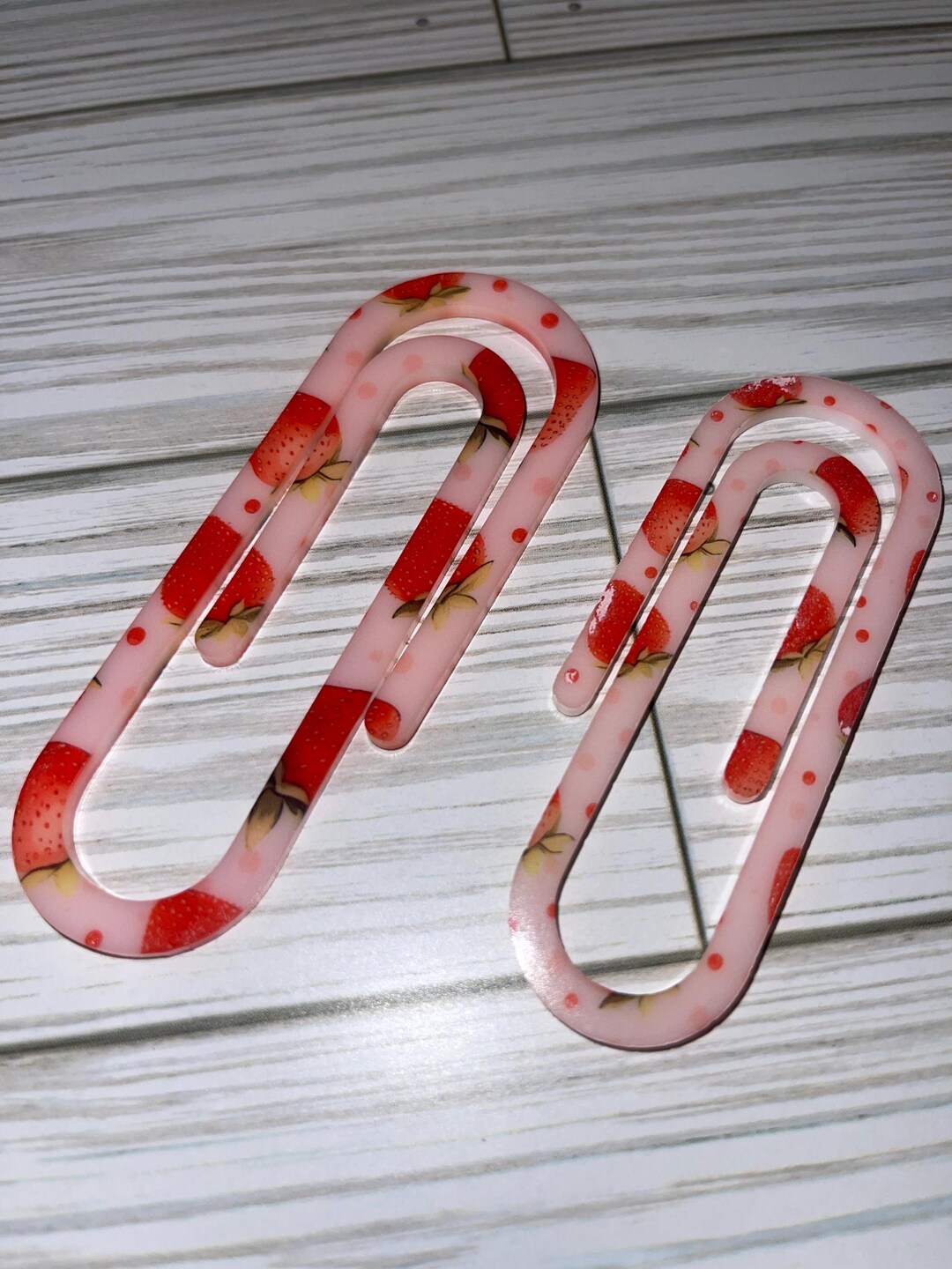 Jumbo Paperclip | Acrylic Bookmarks | Planner Markers | Gift | Teacher ...