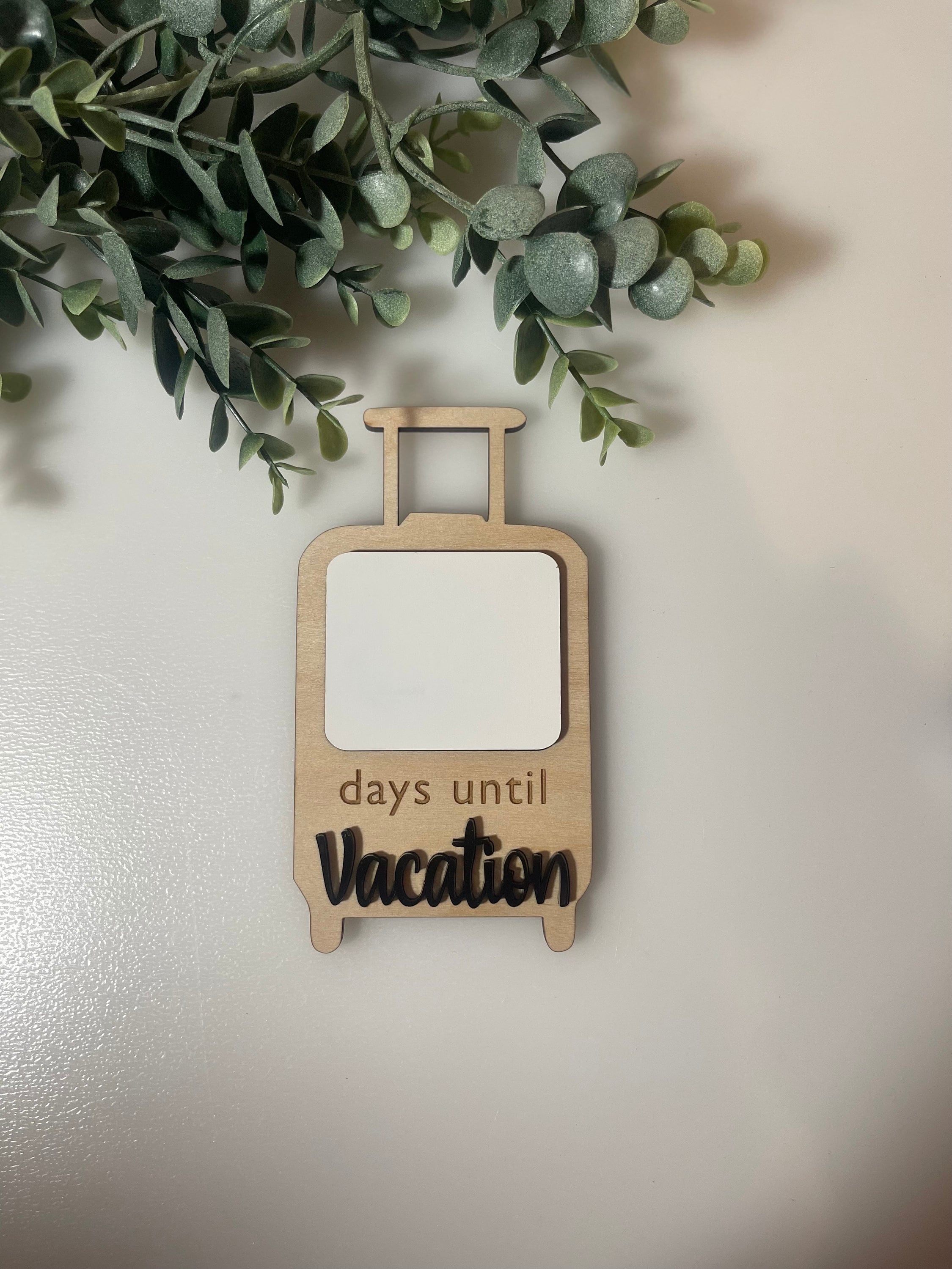 Countdown Vacation | Days Until | Magnet |dry Erase | Days Until ...