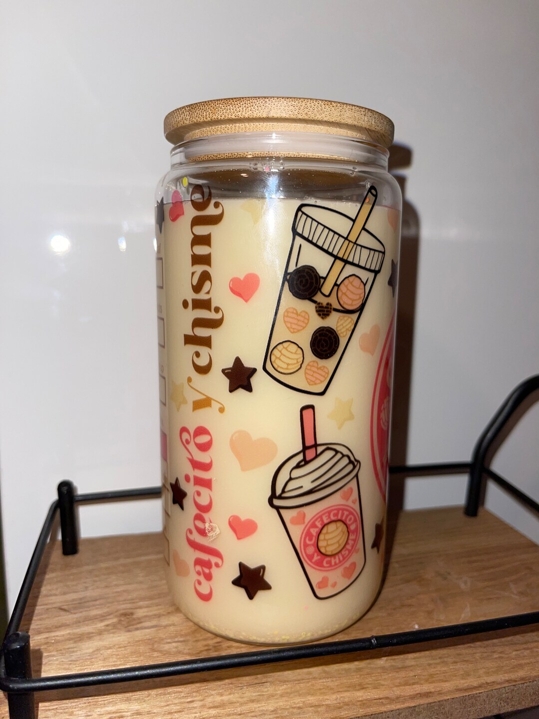 Snow Globe Libby Glass | Libby Glass Can | Cafecito | Chisme | Coffee ...