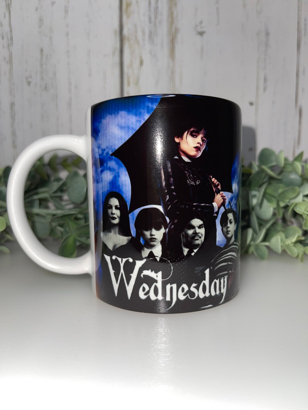 Wednesday Addams Jenna Ortega Coffee Mug Gift 12oz Coffee Mug - Etsy