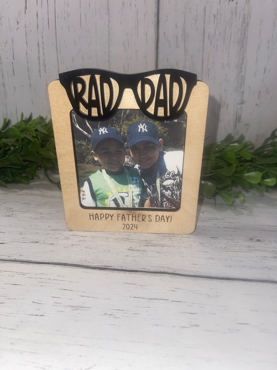 Rad Dad Magnet | Dad Picture Frame | Dad Magnet | Fridge Magnet | Desk ...