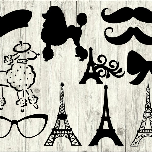 Paris Svg Bundle - Etsy