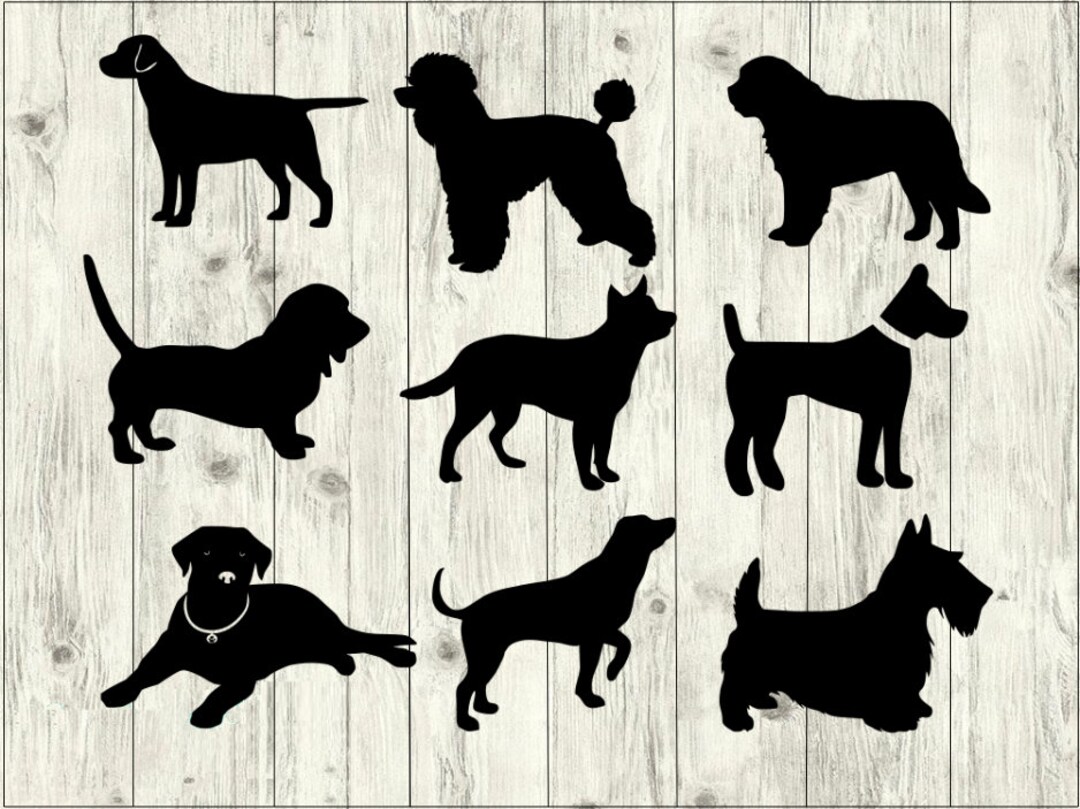 Dog SVG Bundle, Puppy SVG Bundle, Dog Cut File, Dog Clipart, Dog Svg ...