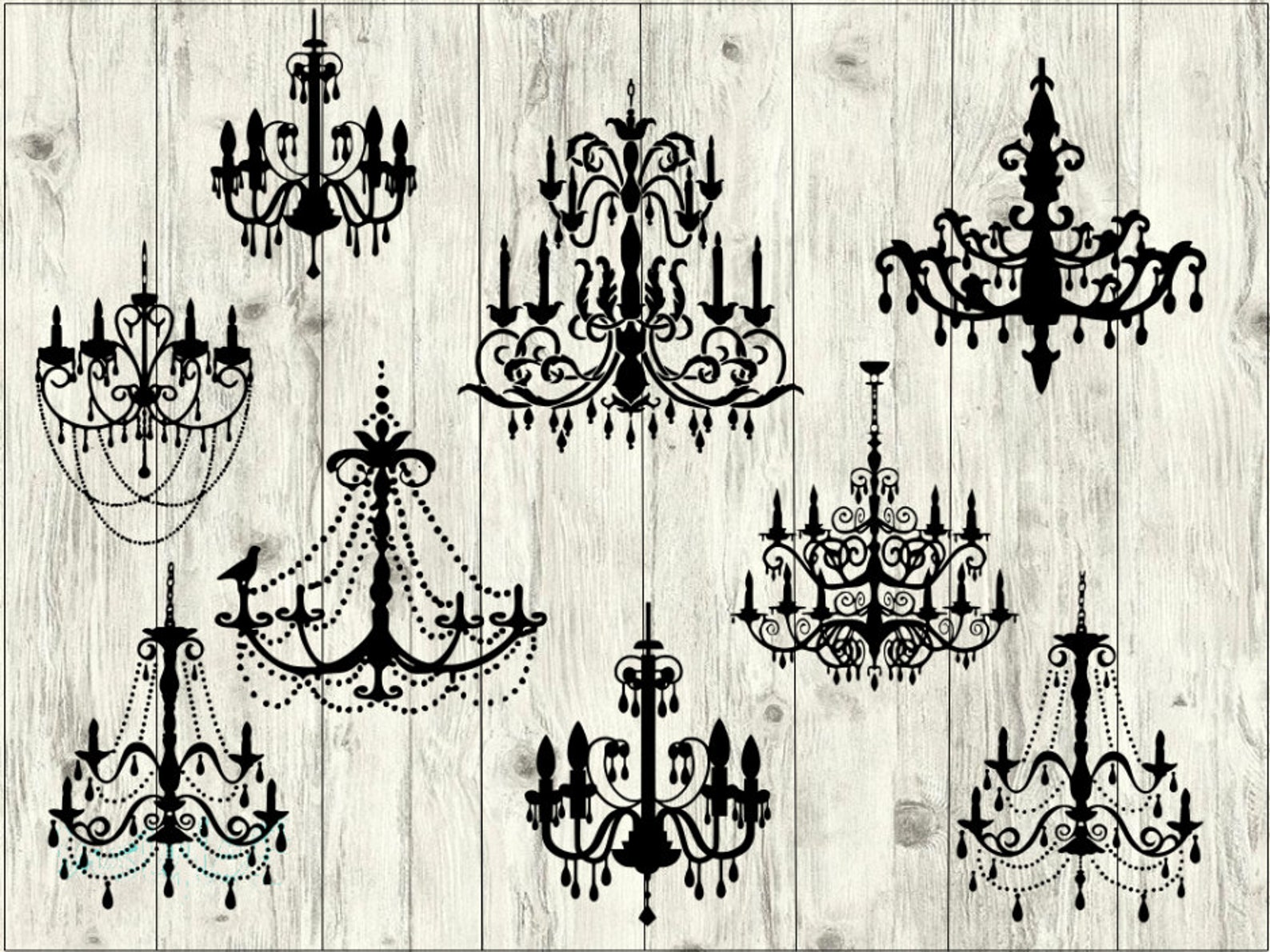 Chandelier SVG Bundle Princess SVG Bundle Chandelier Cut - Etsy