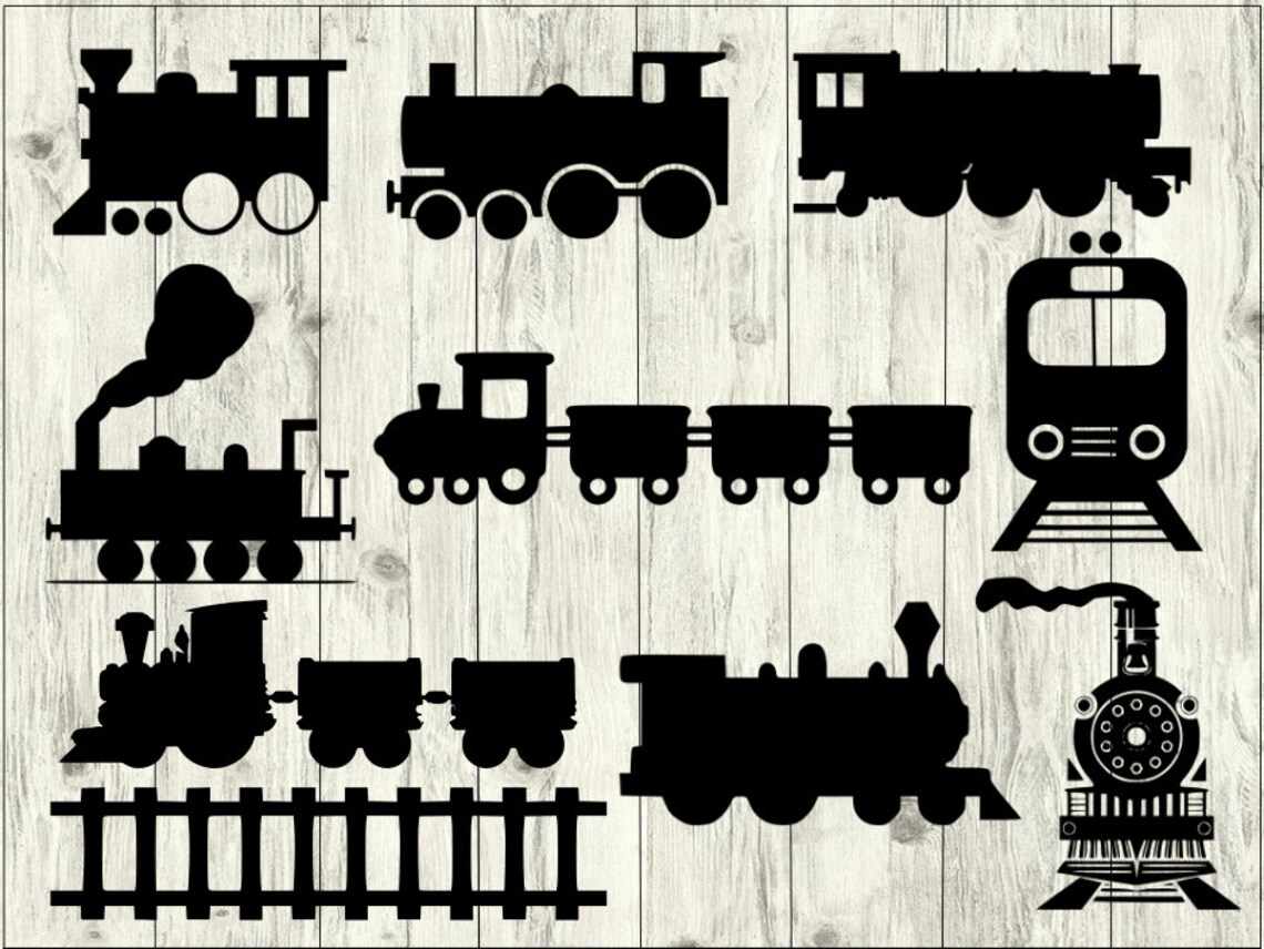 Train SVG Bundle Choo Choo SVG Bundle Train Cut File Train - Etsy
