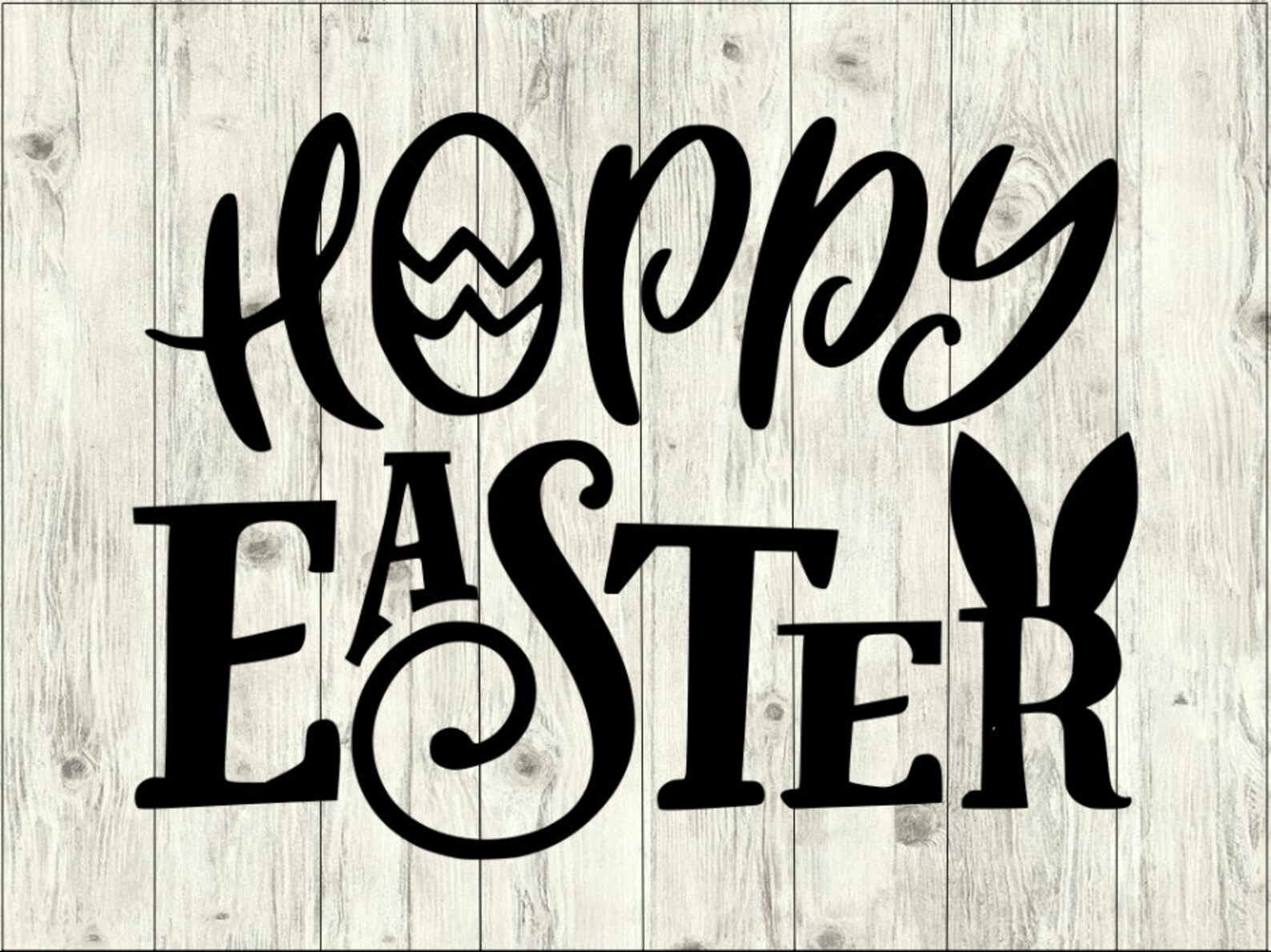 Hoppy Easter SVG Bundle, Happy Easter Cut File, Easter Clipart, Easter ...