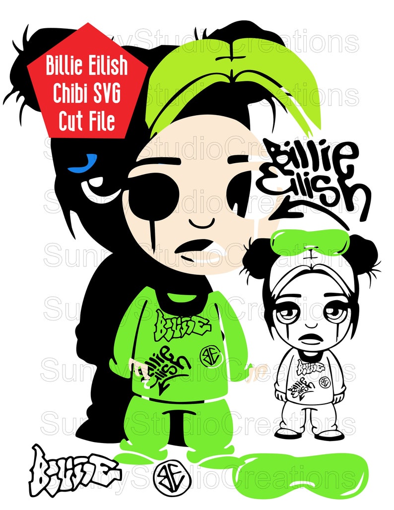Billie Eilish Digital File / CUT File / Print File / SVG | Etsy