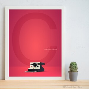 C is for Camera, Printable Art - Etsy
