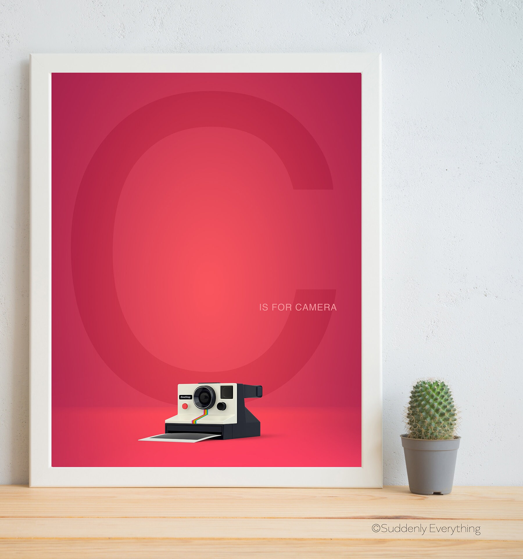 C is for Camera, Printable Art - Etsy