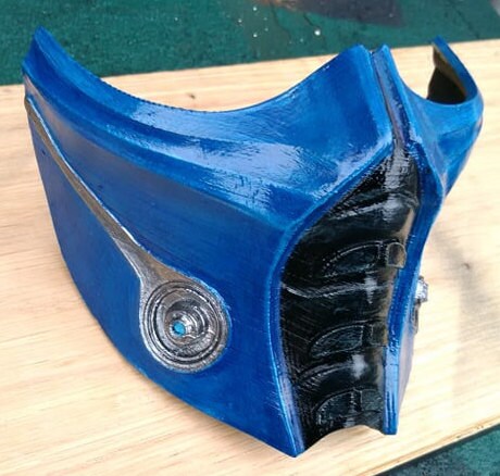 Mortal Kombat Sub Zero Mask | Etsy