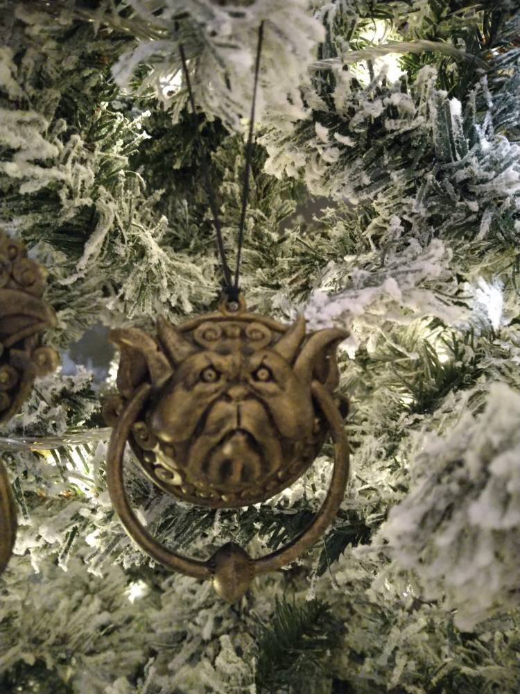 Labyrinth Door Knocker Christmas Tree Hangers - Etsy