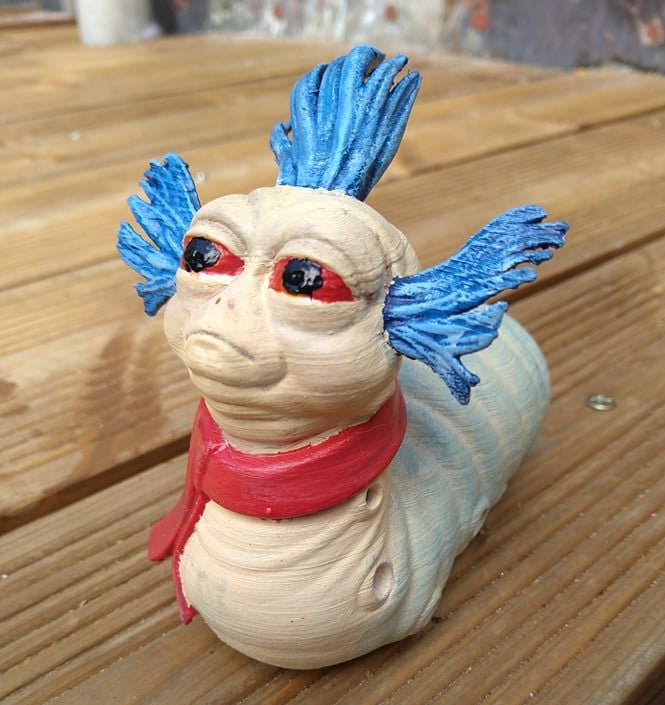 Labyrinth Ello Worm | Etsy UK