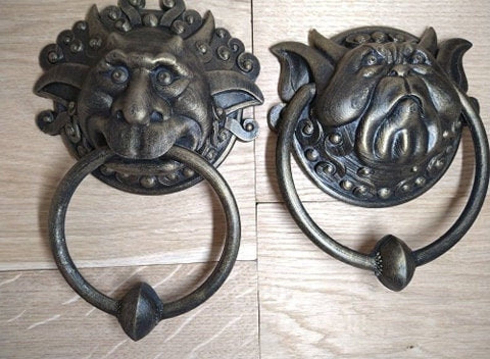 Labyrinth Door Knockers | Etsy