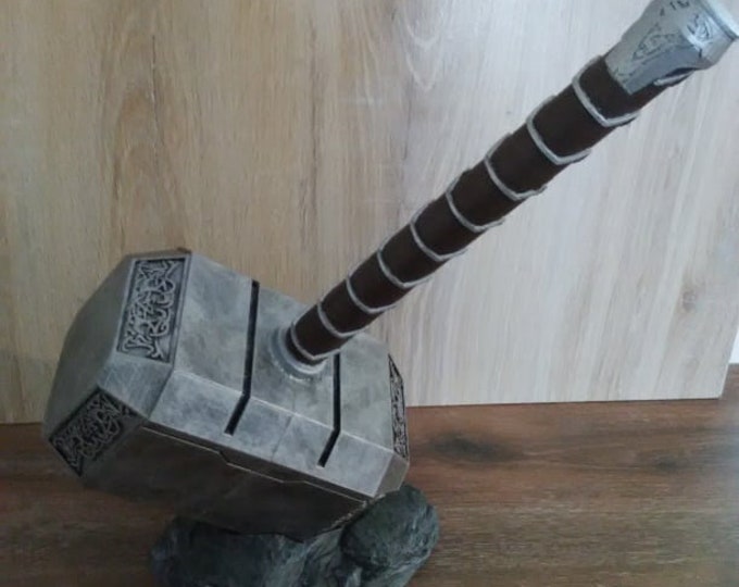 1:1 Scale Replica Mjolnir Thor Hammer With Stand - Etsy