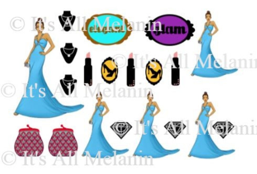 It's All Formal Sticker Package - Maiya / Melanin / Brown Girls ...
