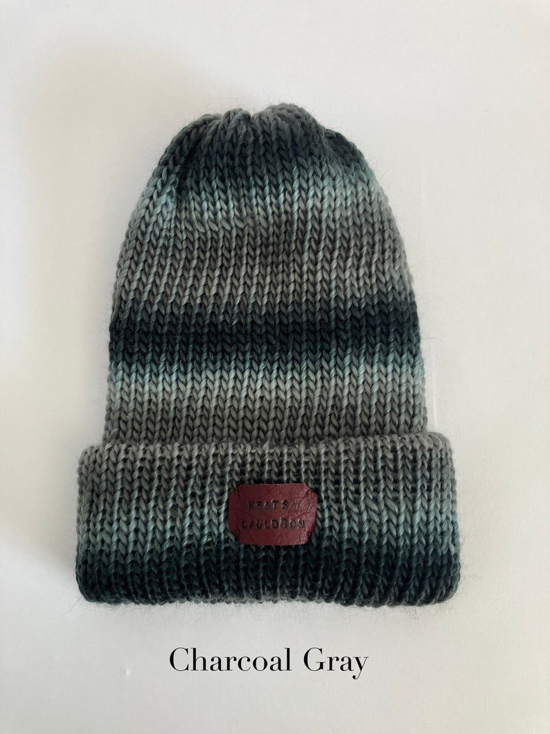 Multi-colored Gradient Beanies Super Soft Knit Hats Rainbow Sunset ...
