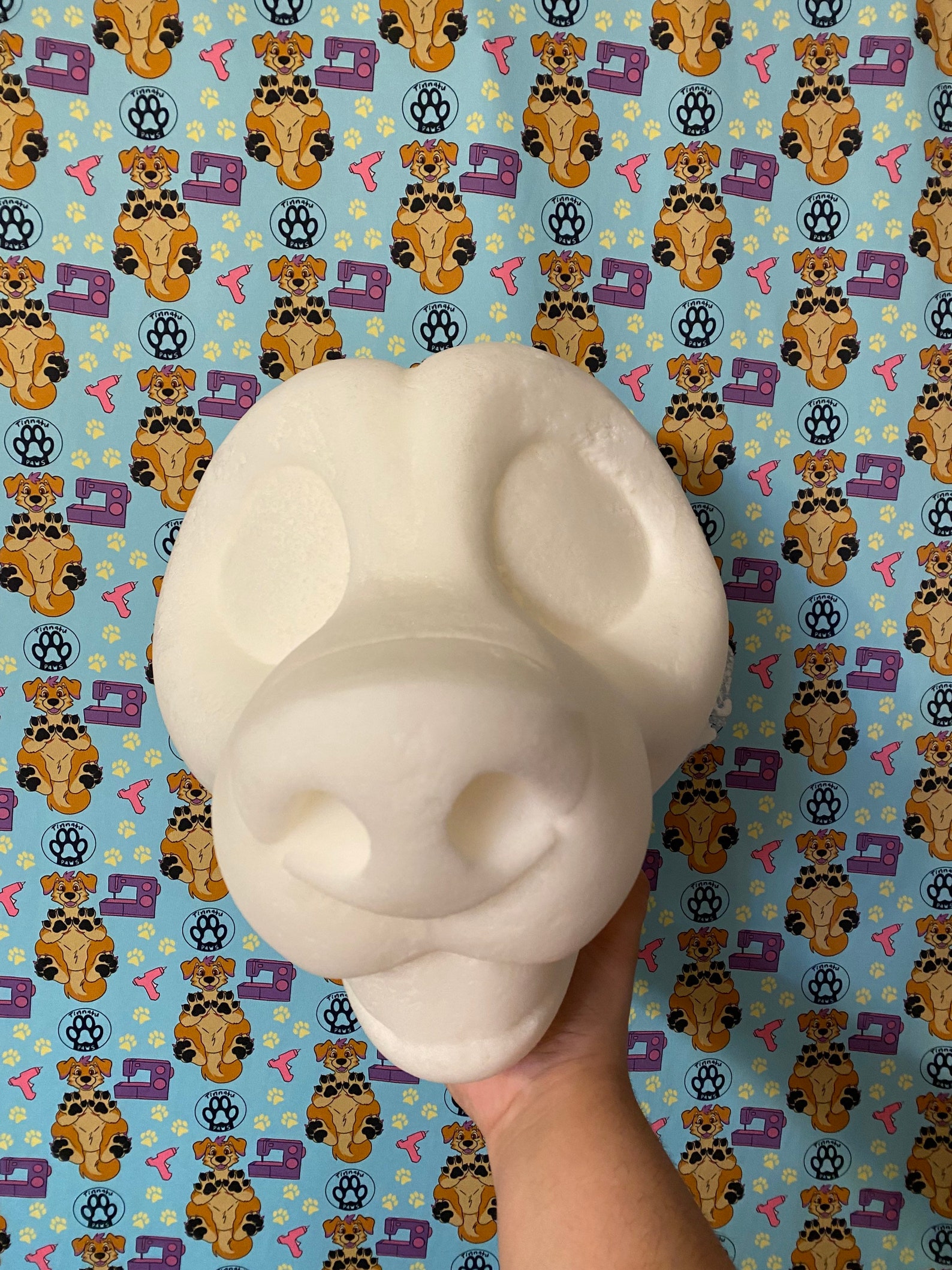 Expanding Foam K9 Fursuit Head Base V2 - Etsy