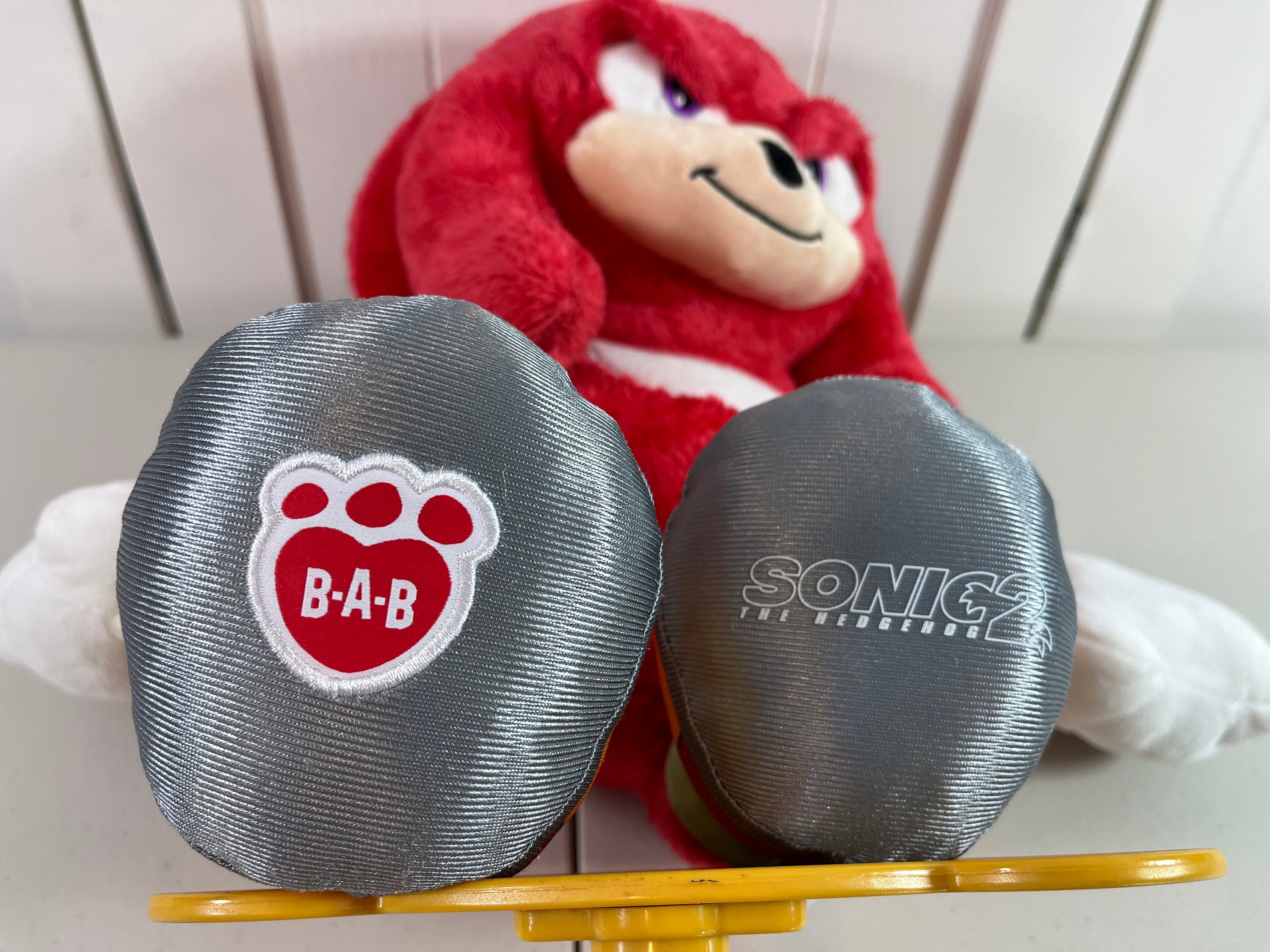 NEW Build a Bear Sonic Hedgehog KNUCKLES Plush W/ Pajamas & Sound - Etsy