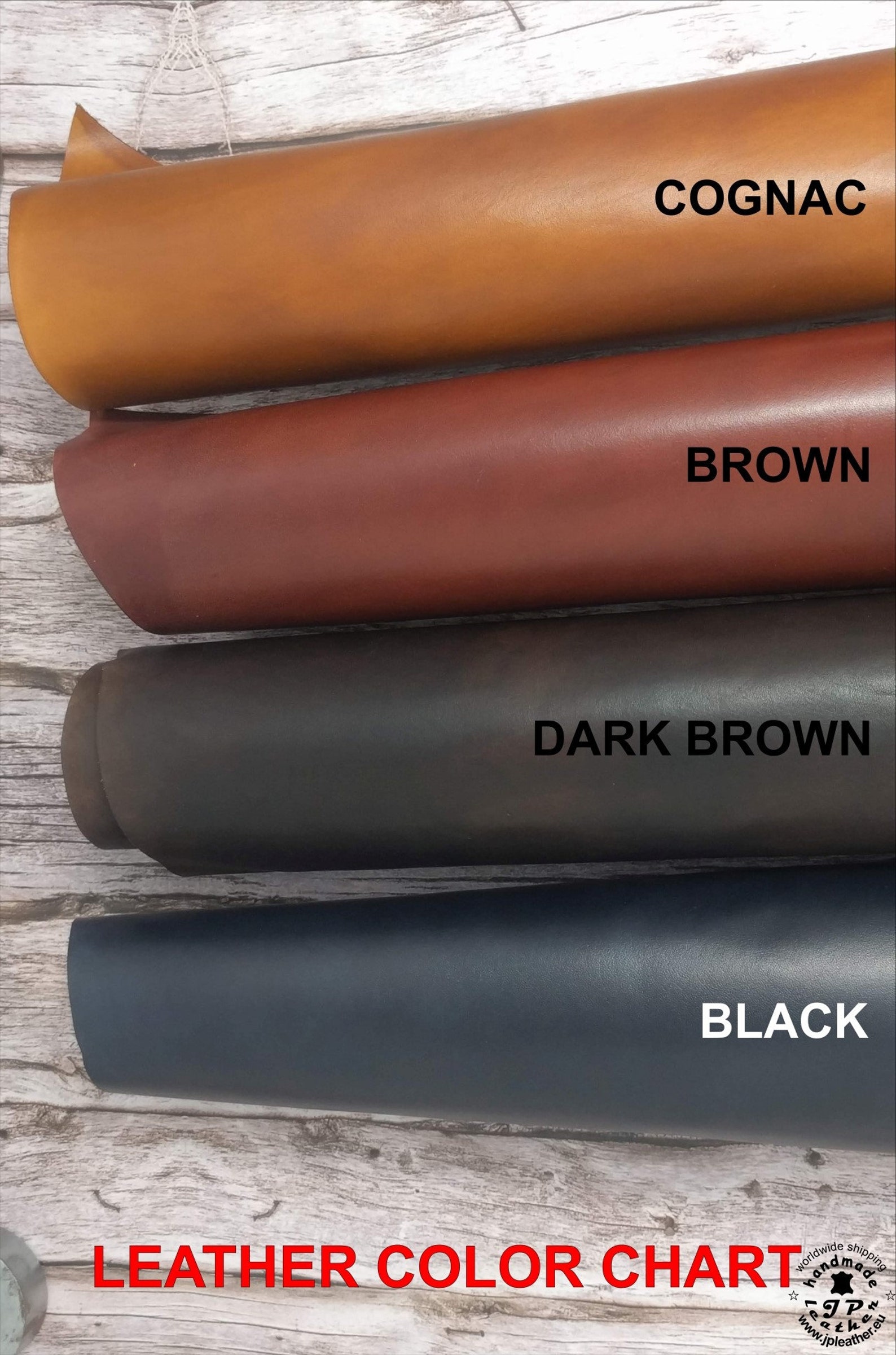 Simple Full Grain Vegetable Tanned vegtan Leather 4 Slots - Etsy
