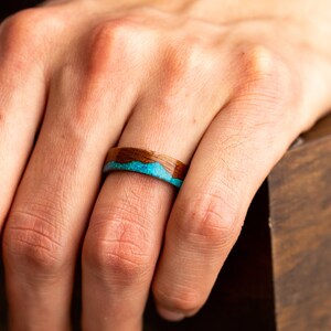 Unique Mens Promise Ring, Mens Promise Ring Blue, Guys Promise Rings ...