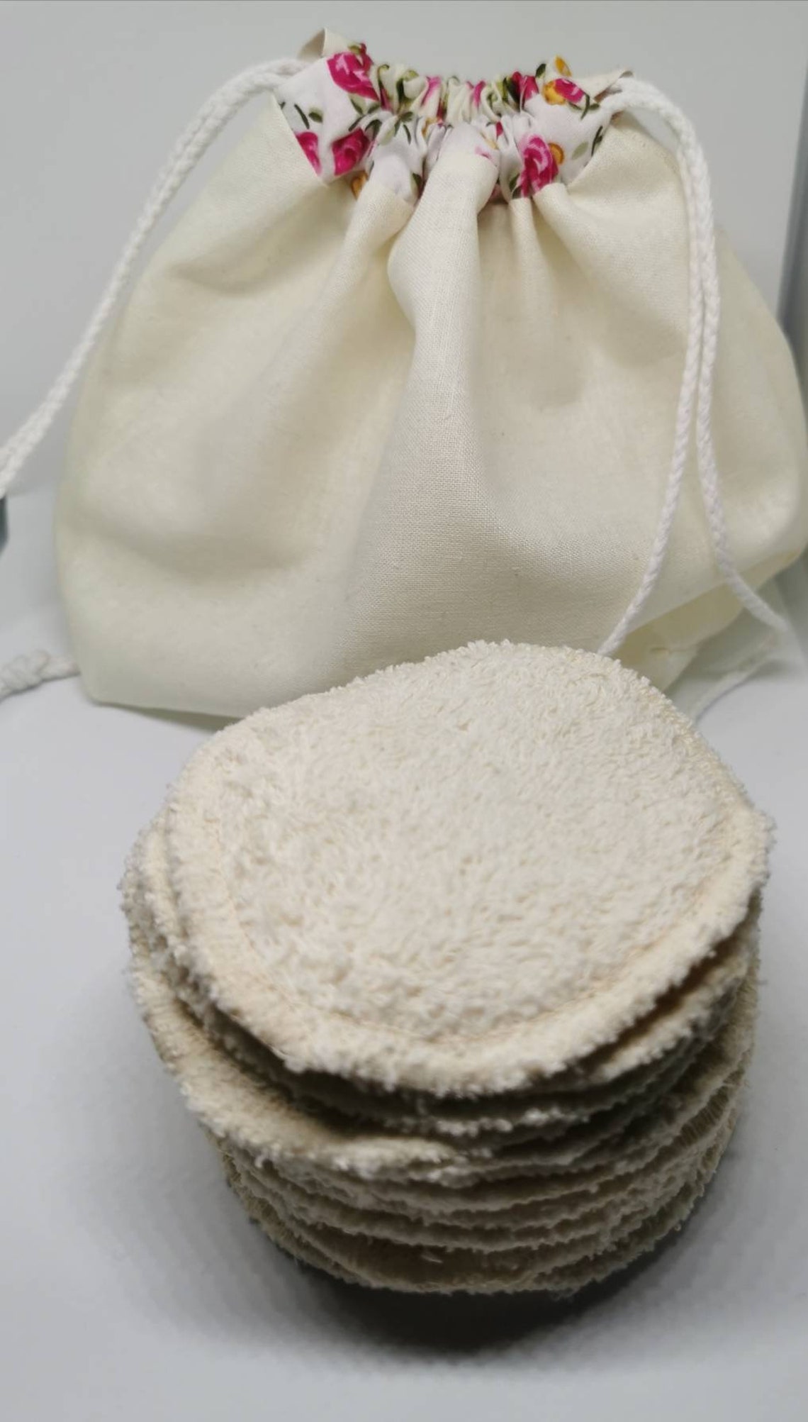 Organic Reusable Pads Remover Pads Round Pads Wash Cloth - Etsy