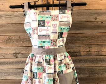 Disney's Lilo and Stitch With Angel Kitchen Apron | Etsy