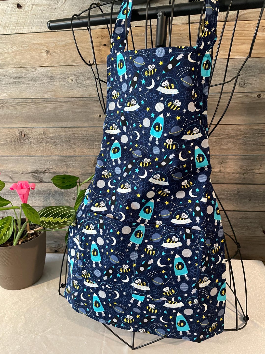 Child Apron - Space - Etsy