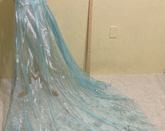 Elsa Frozen Cape - Etsy
