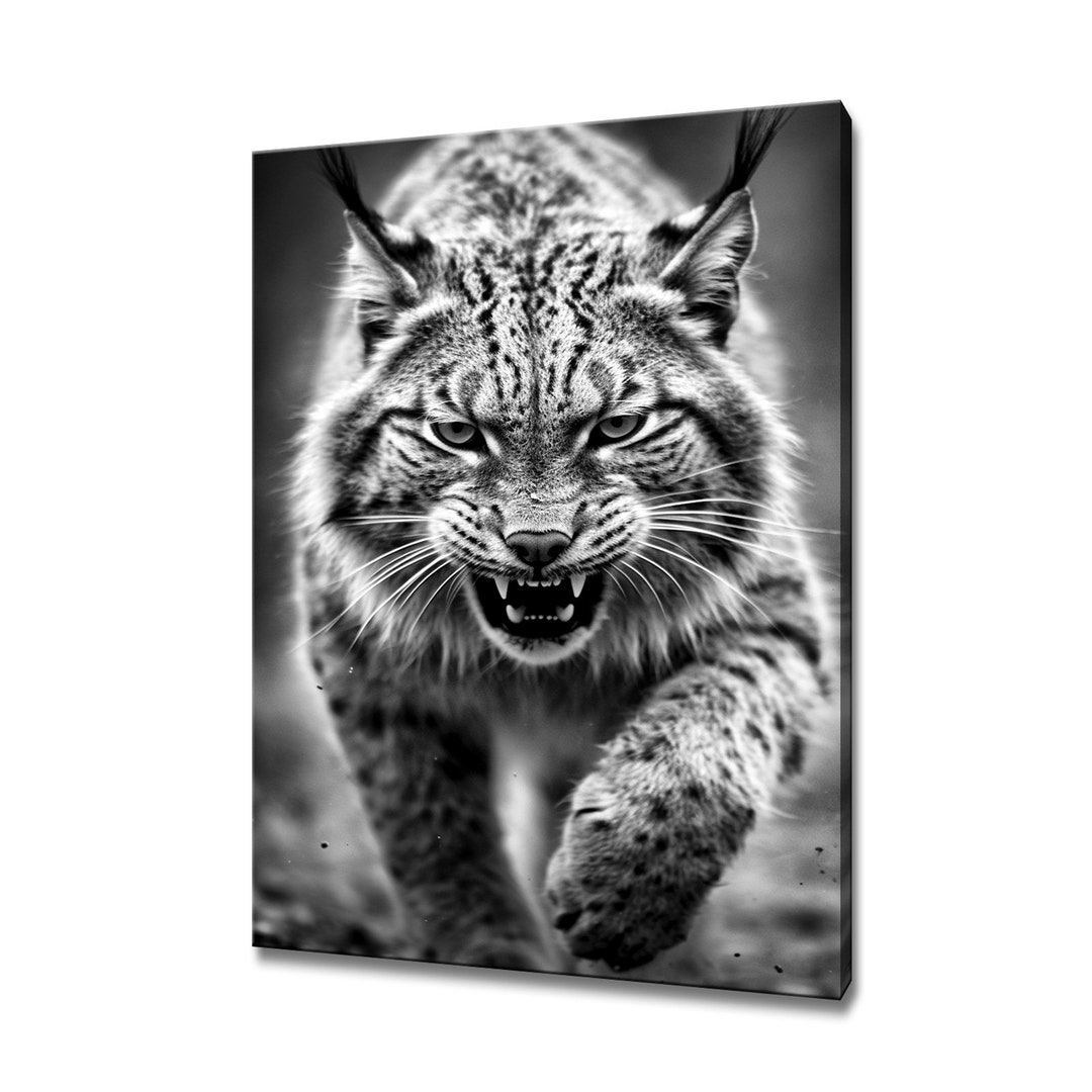 Stunning Art Print Lynx Canvas Print Wall Art Home Decor Handmade Gifts ...