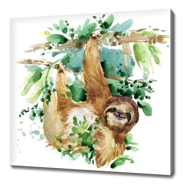 Sloth Painting - Etsy UK