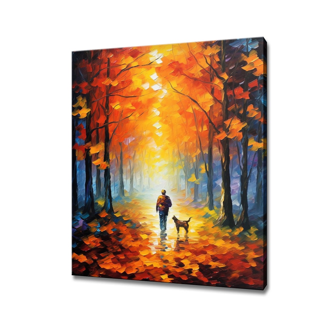 Birman Cat Walking in the Park Animal Canvas Print | Colourful Cat ...