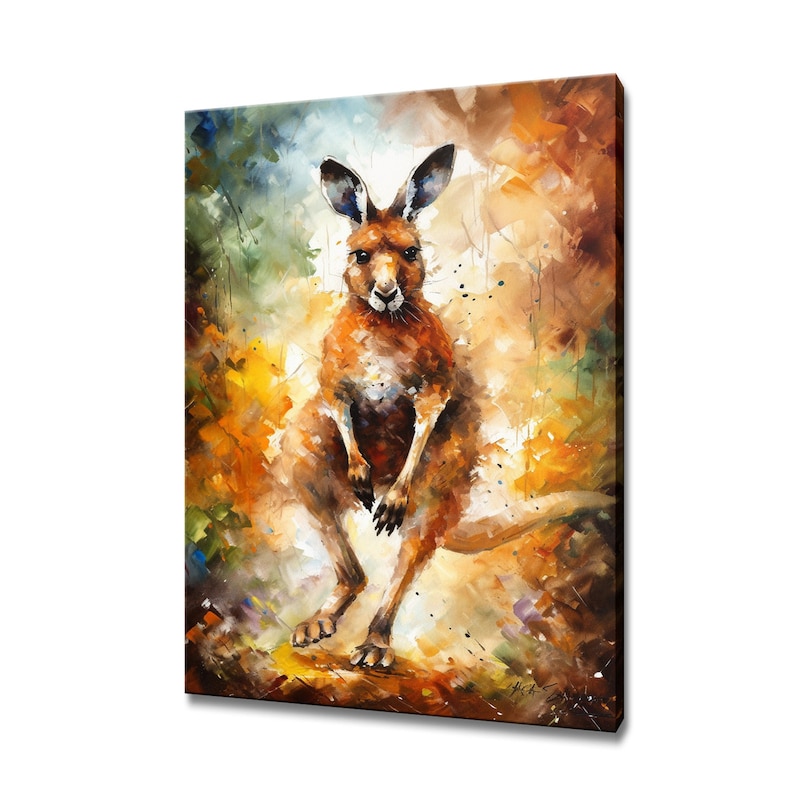 Kangaroo Print - Etsy Australia