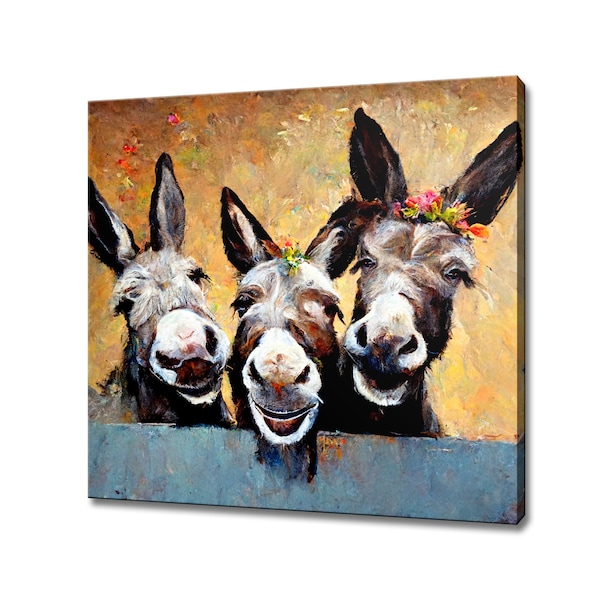 Donkey Print - Etsy Sweden