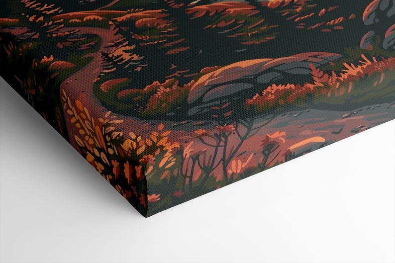 Badlands National Park Canvas Print – Scenic Nature Wall Art ...