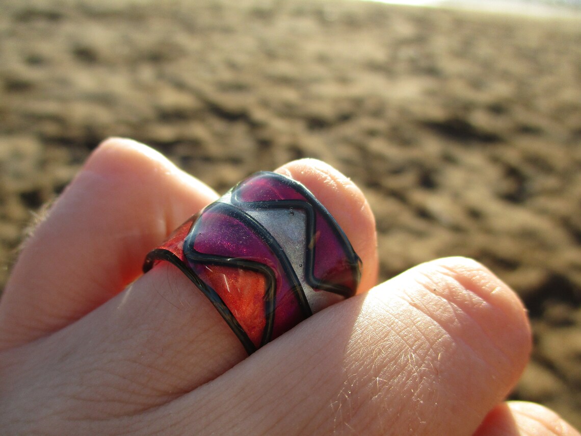 Tubular Ring Tube Ring Handmade Ring. Unique Jewelry Boho - Etsy
