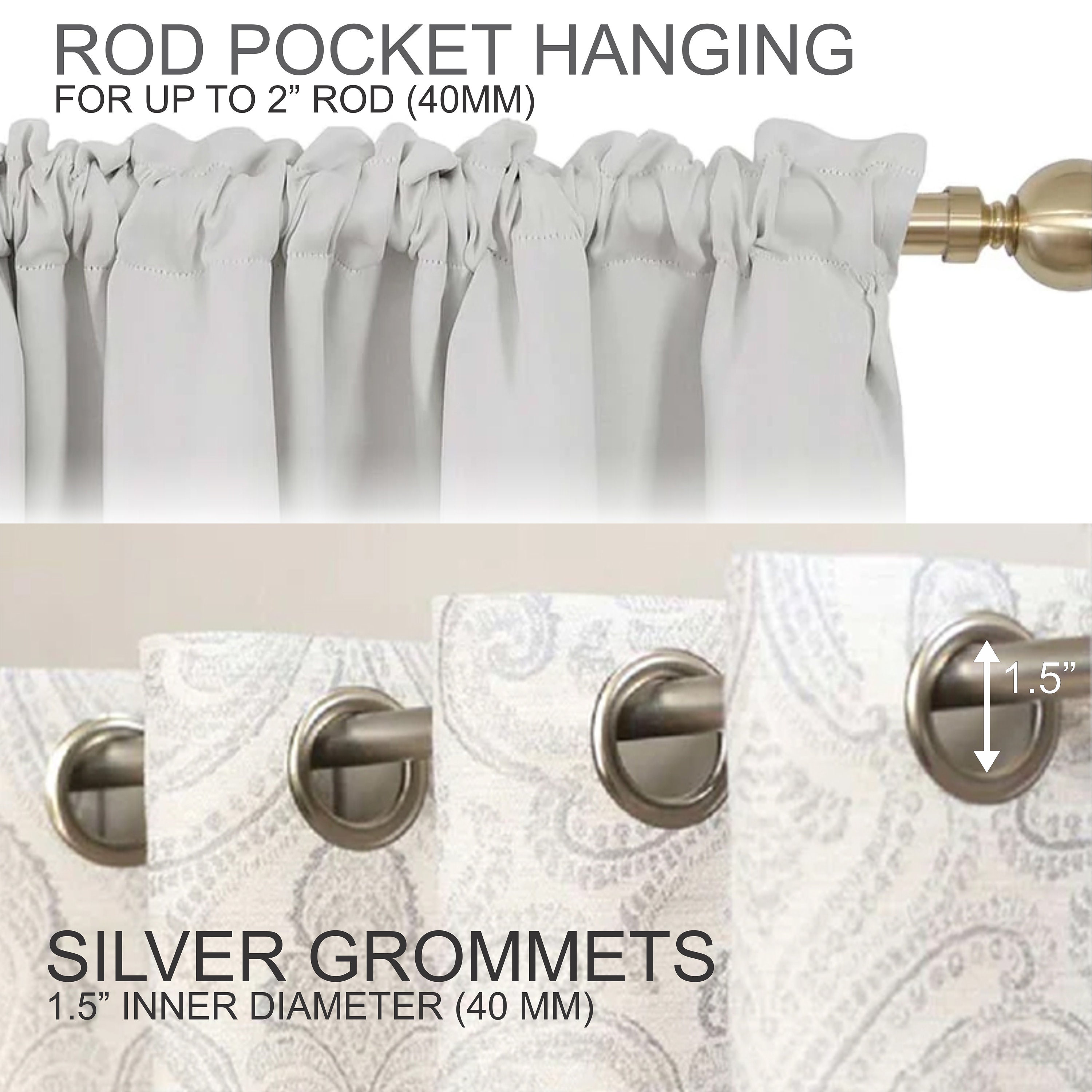 Ethnic Ornament Floral Garden Window Sheer Curtain Grey Yellow Z227 ...