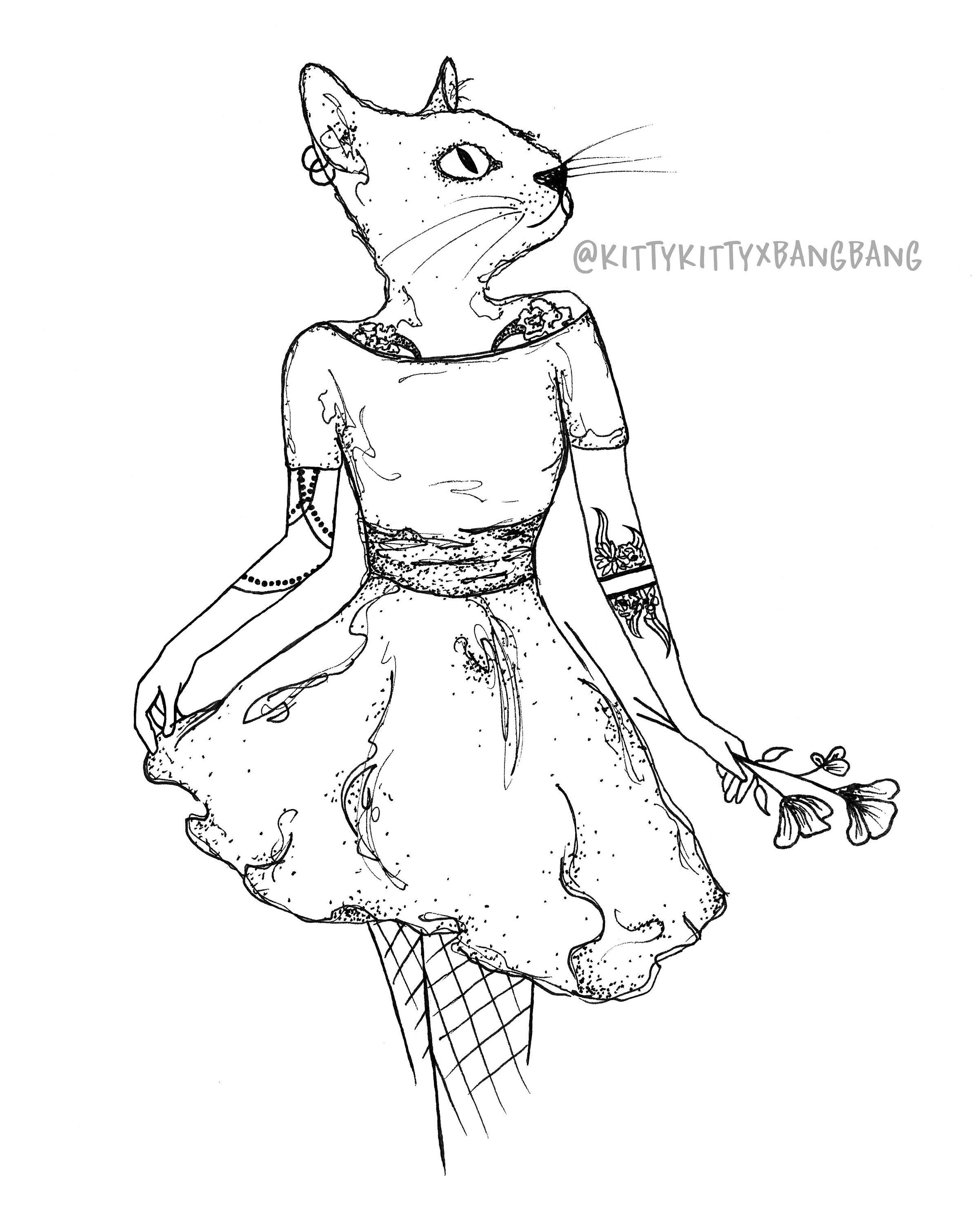 Daydreaming Drawing