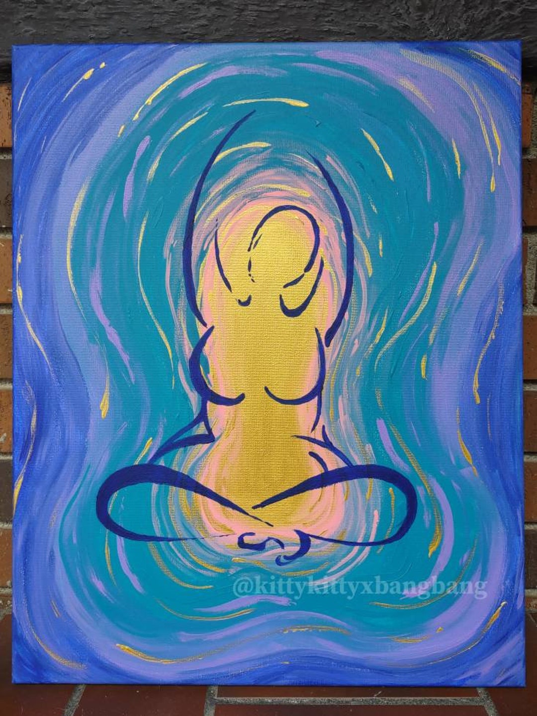 Alignment ~ ORIGINAL Live Painting, Abstract Realism, Acrylic, Artwork ...