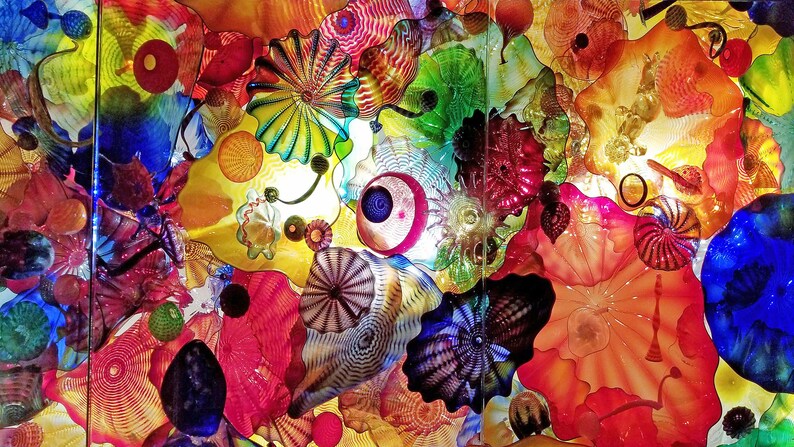 Chihuly Ceiling – Beautiful Artwork, Ideal for Decorations, Wall Art ...