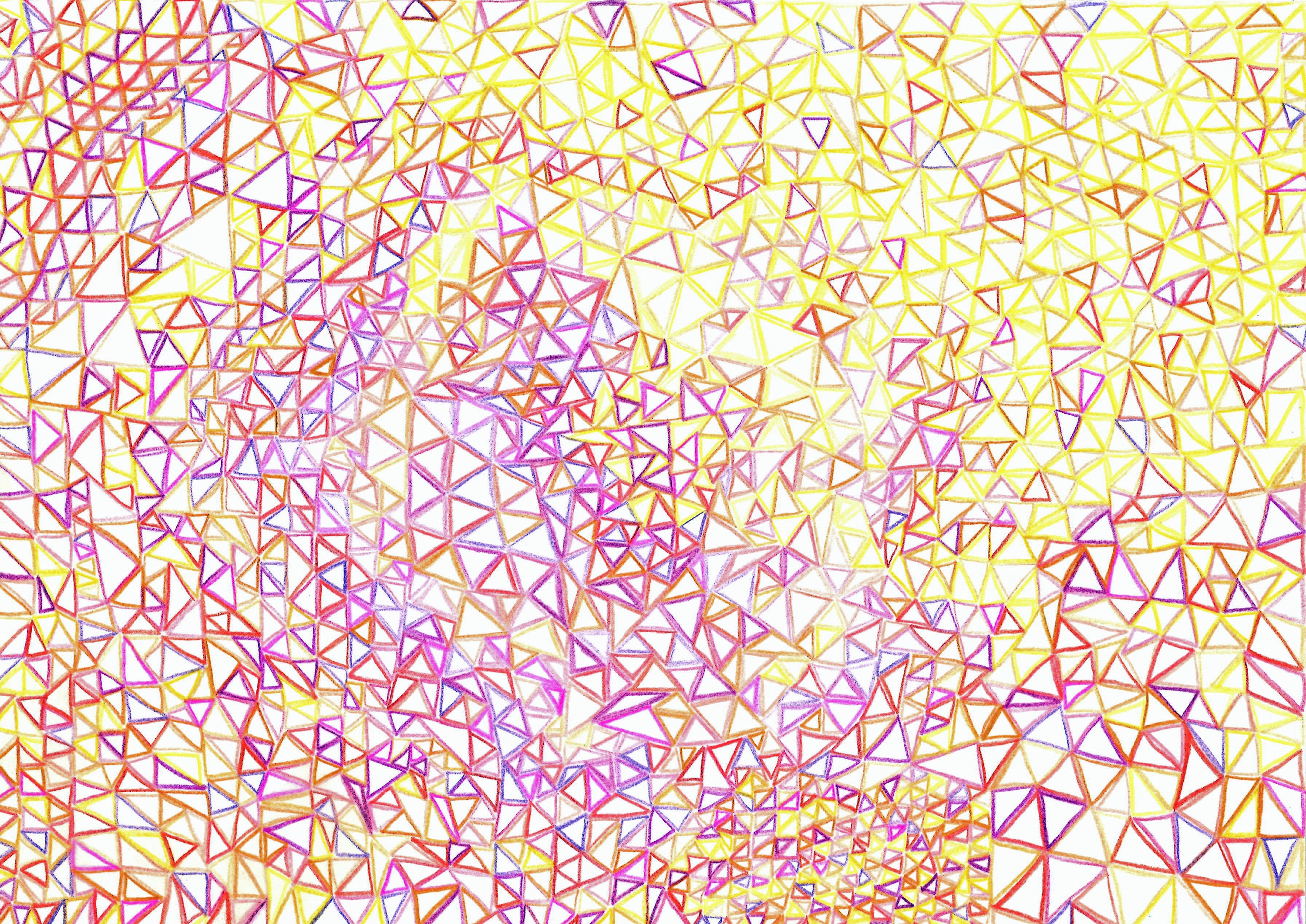 Triangulation Bel art artistique de vertical idéal pour les - Etsy France