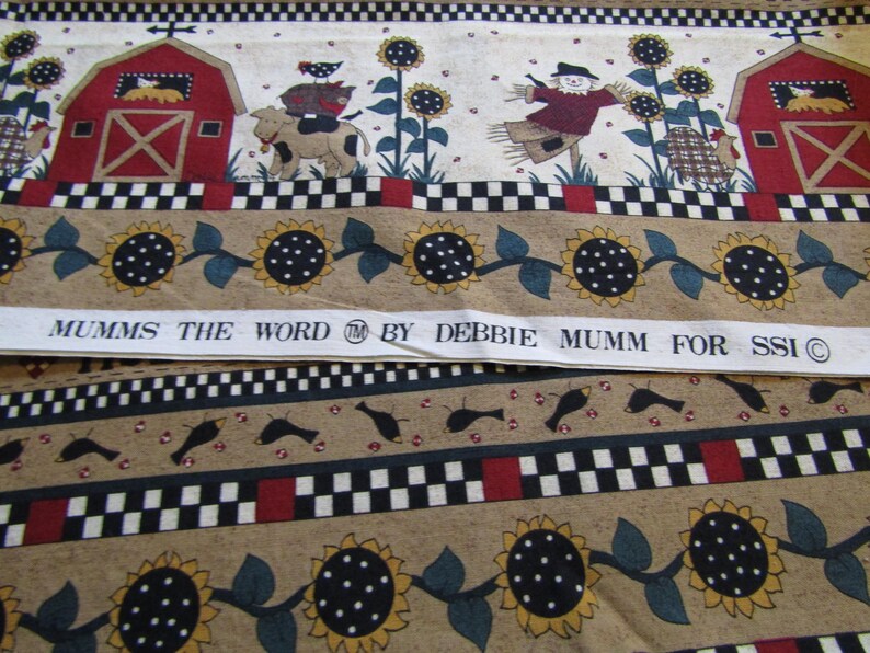 Farm Fresh Fabric by Debbie Mumm - Etsy