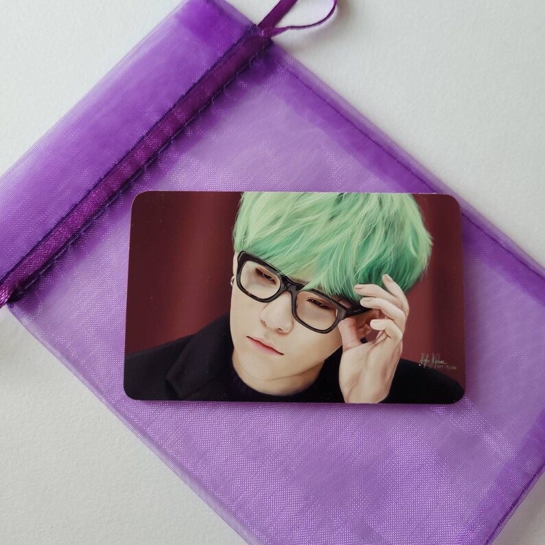 Original Art Fanmade BTS Small Photocards Jin RM Suga - Etsy