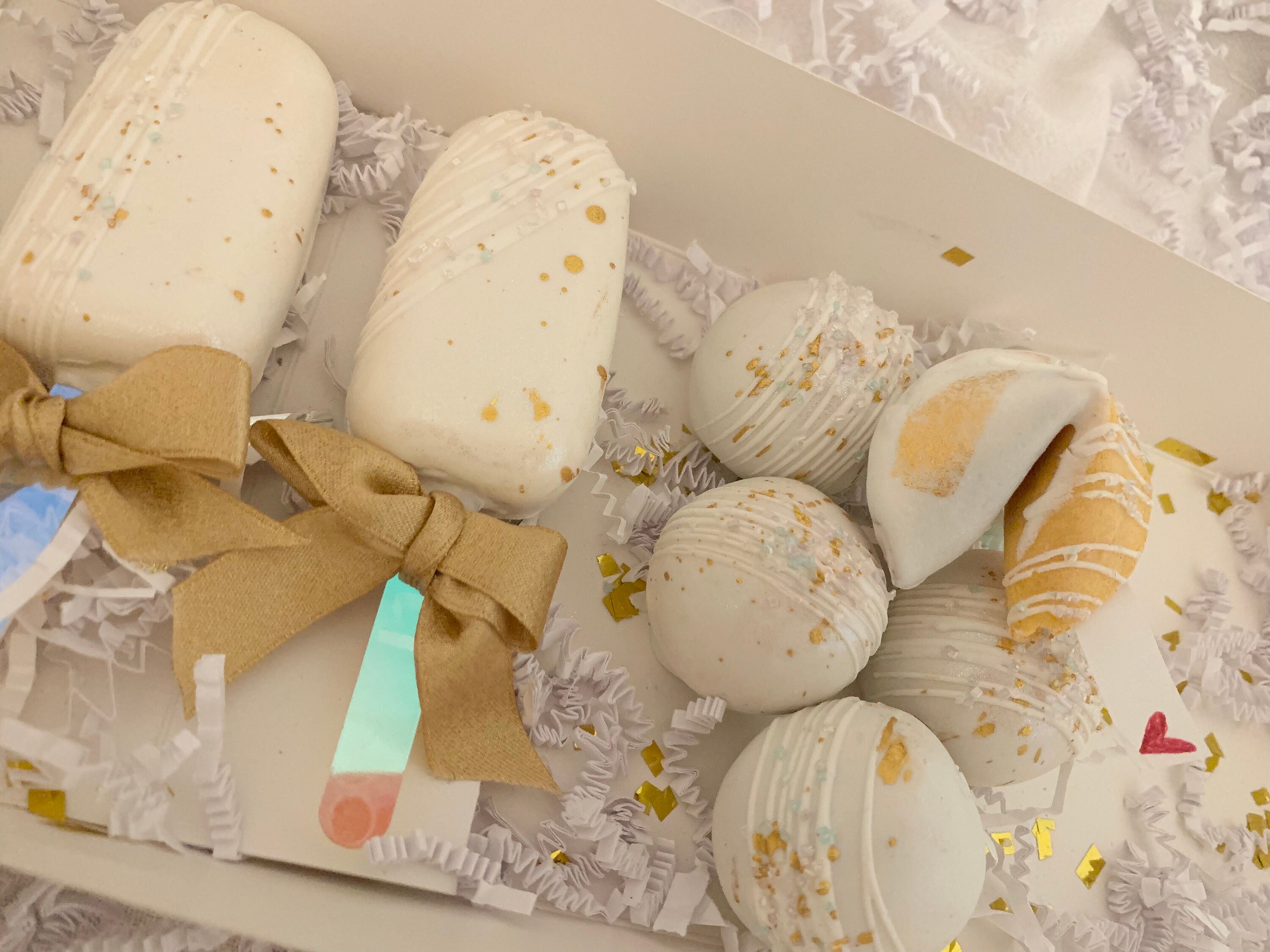 Mothers Day Treat Box| Cake Pops| Fortune Cookie| Personalized Gift ...