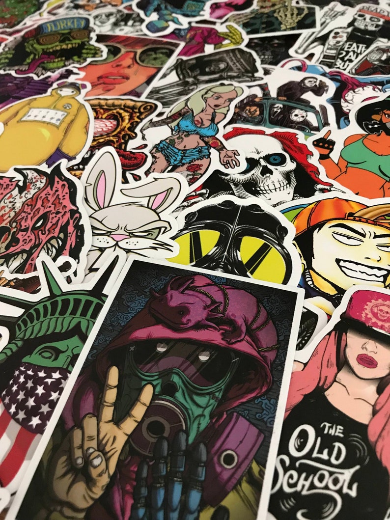 Sticker-bombing Sticker Pack - Etsy