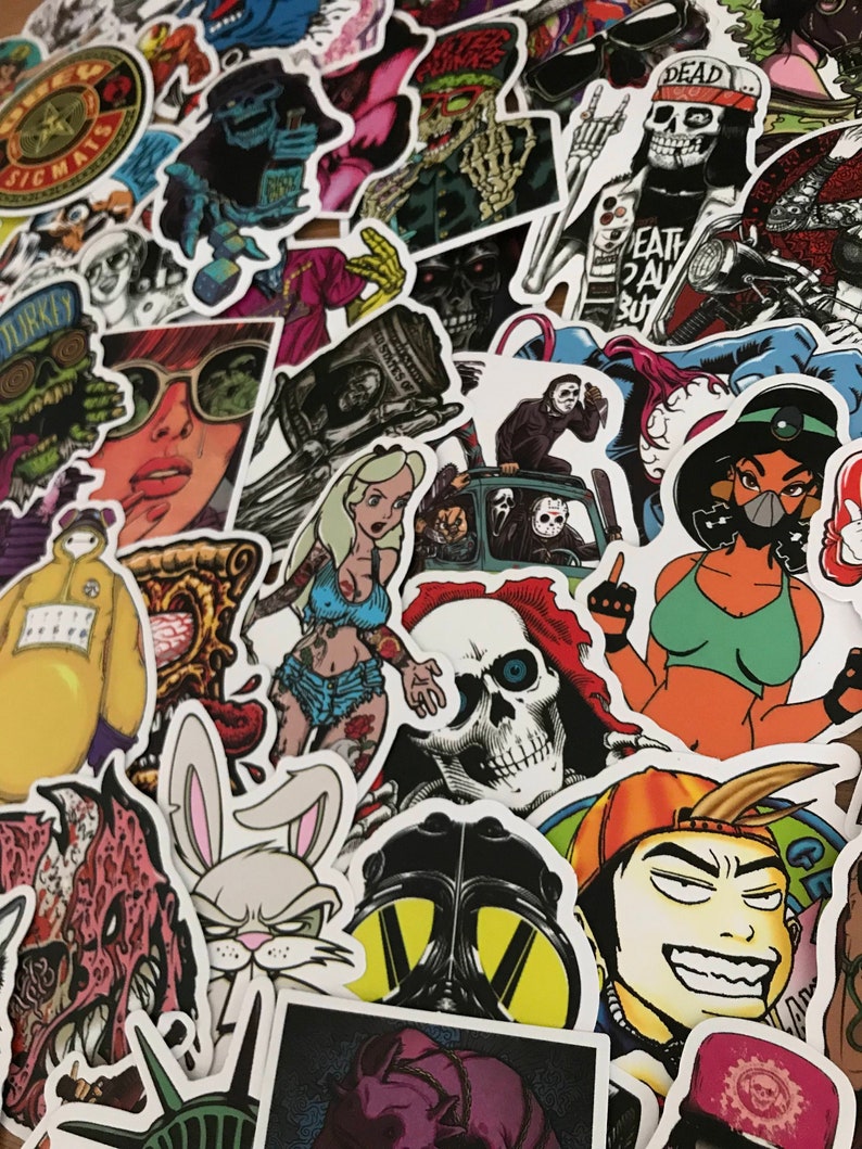 Sticker-bombing Sticker Pack - Etsy