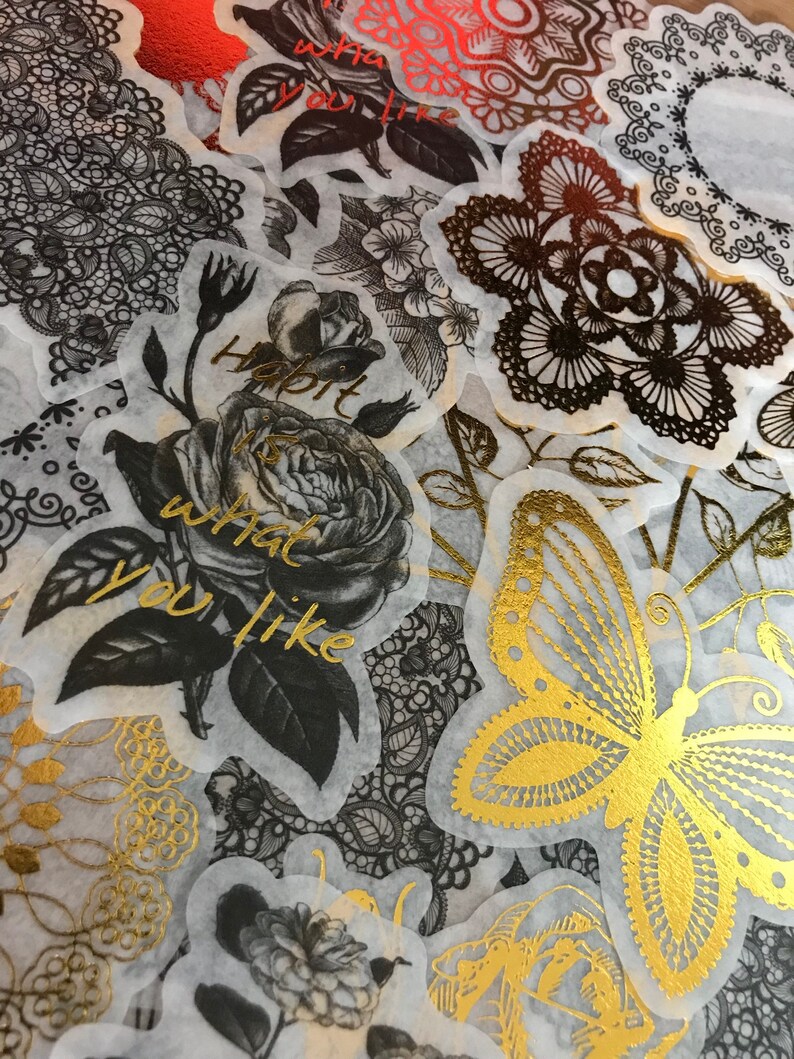 Keyboard Stickers - Vintage Sticker Pack - Etsy